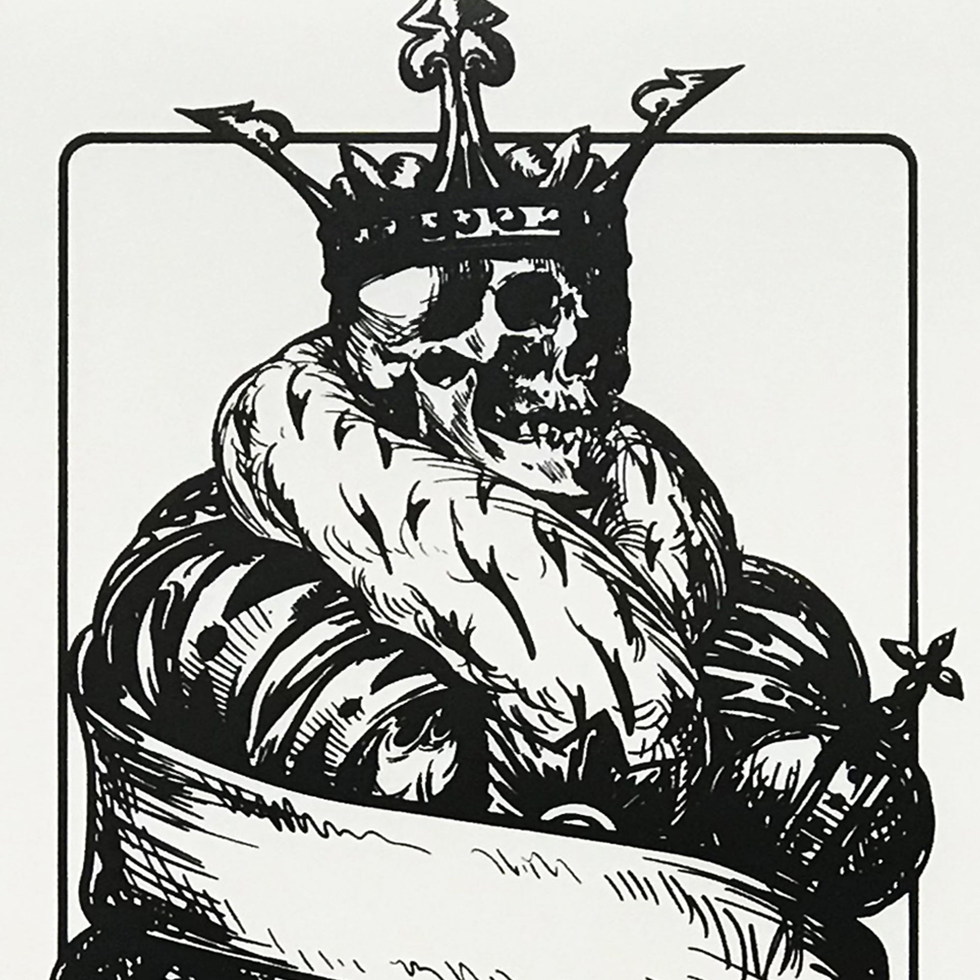 Limited Edition King of Spades Poster Art - Poker Room Decor - 13x19 ...