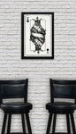 Limited Edition King of Spades Poster Art - Poker Room Decor - 13x19 ...